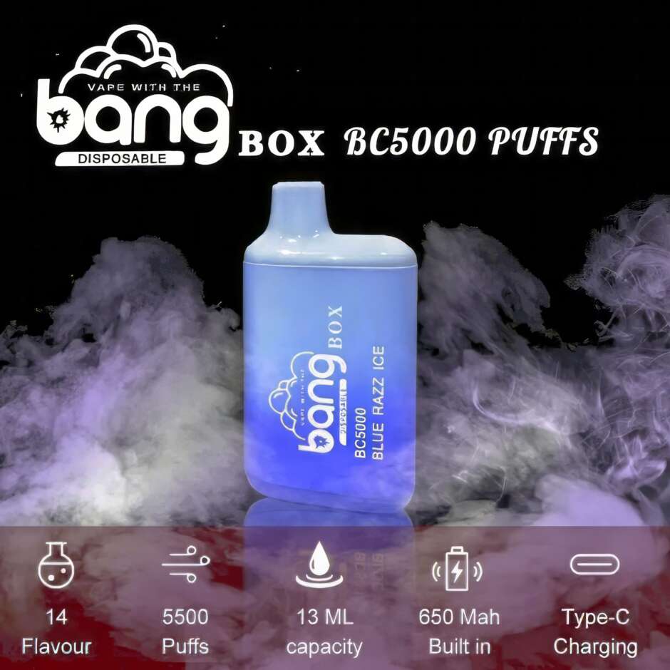 Bang 30000 30k Puffs 0% 2% 3% 5% Nicotine Double Goût Écran LCD Vape ...