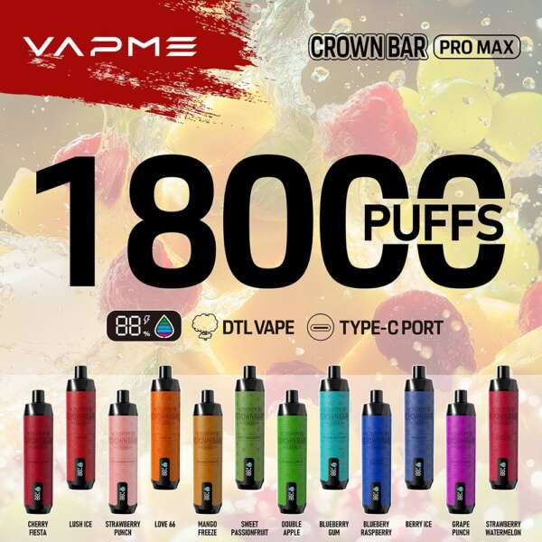 WASPE 40000 40K Puffs Doppelter Geschmack LCD-Display Einweg-Vape - 24H ...