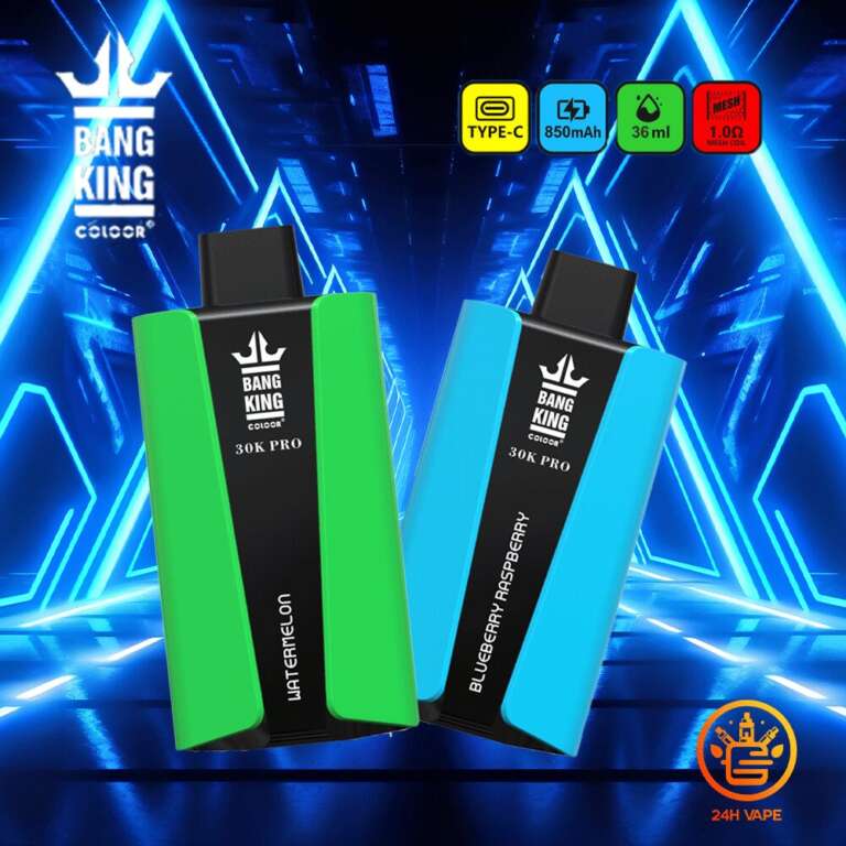 Bang 30000 30k Puffs 0% 2% 3% 5% Nicotine Double Taste LCD Display ...