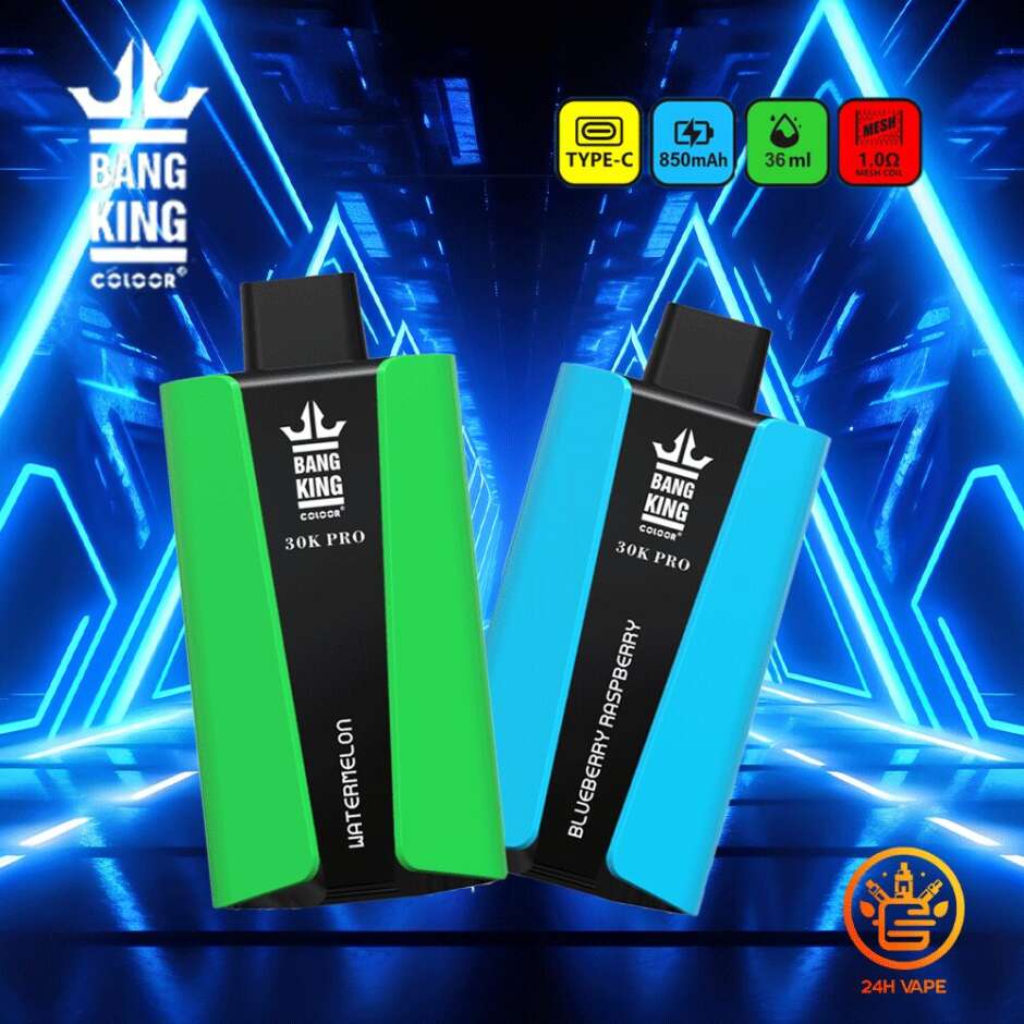 Bang 30K PRO 30000 Puffs Nuovo Dual Flavor LED monouso Vape - 24H VAPE