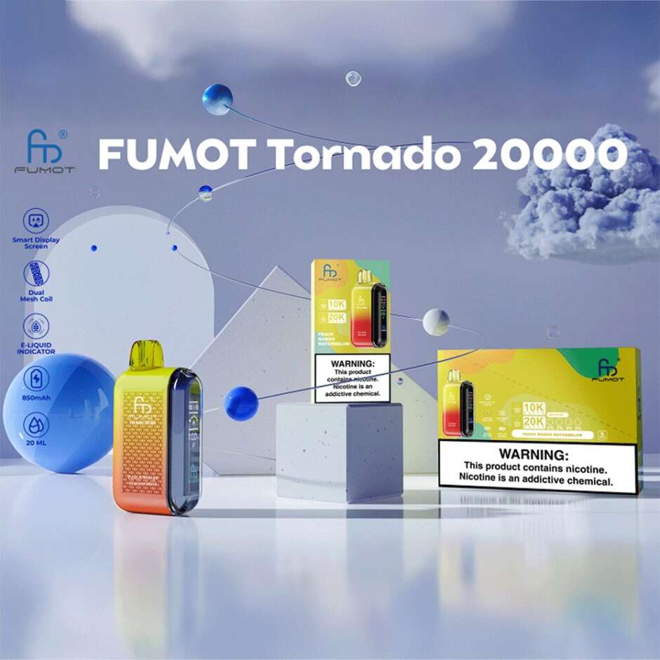 Fumot RandM Tornado 30000 30K Puffs Neuester beliebter Einweg-Vape ...