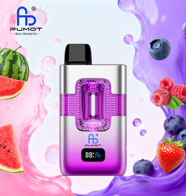 Fumot ECO 2in1 50000 50K Puffs Double Flavors Smart Display Original ...