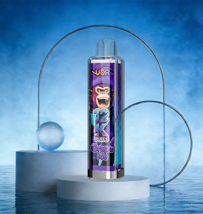 UOR Crystal 12000 12K Puffs Puffs Rechargeable Disposable Vape EU ...