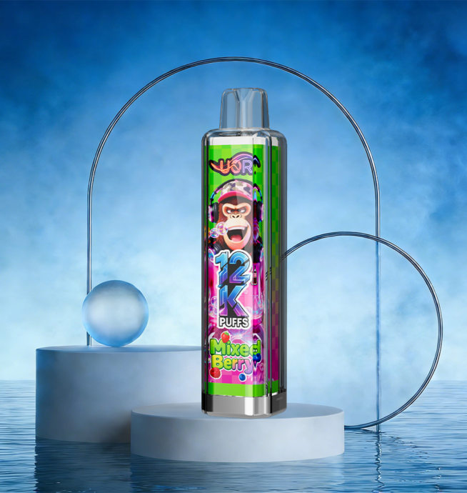 UOR Crystal 12000 12K Puffs Puffs Rechargeable Disposable Vape EU ...